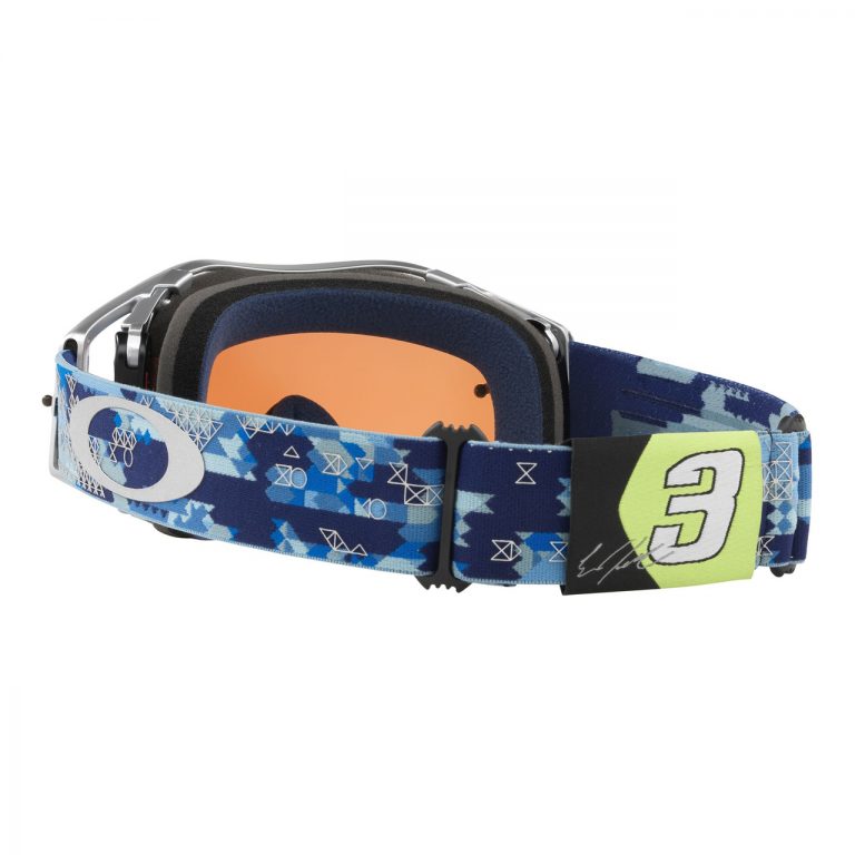 Oakley Airbrake Eli Tomac SS MX Goggle Adult (Military Digi Blue) Prizm ...